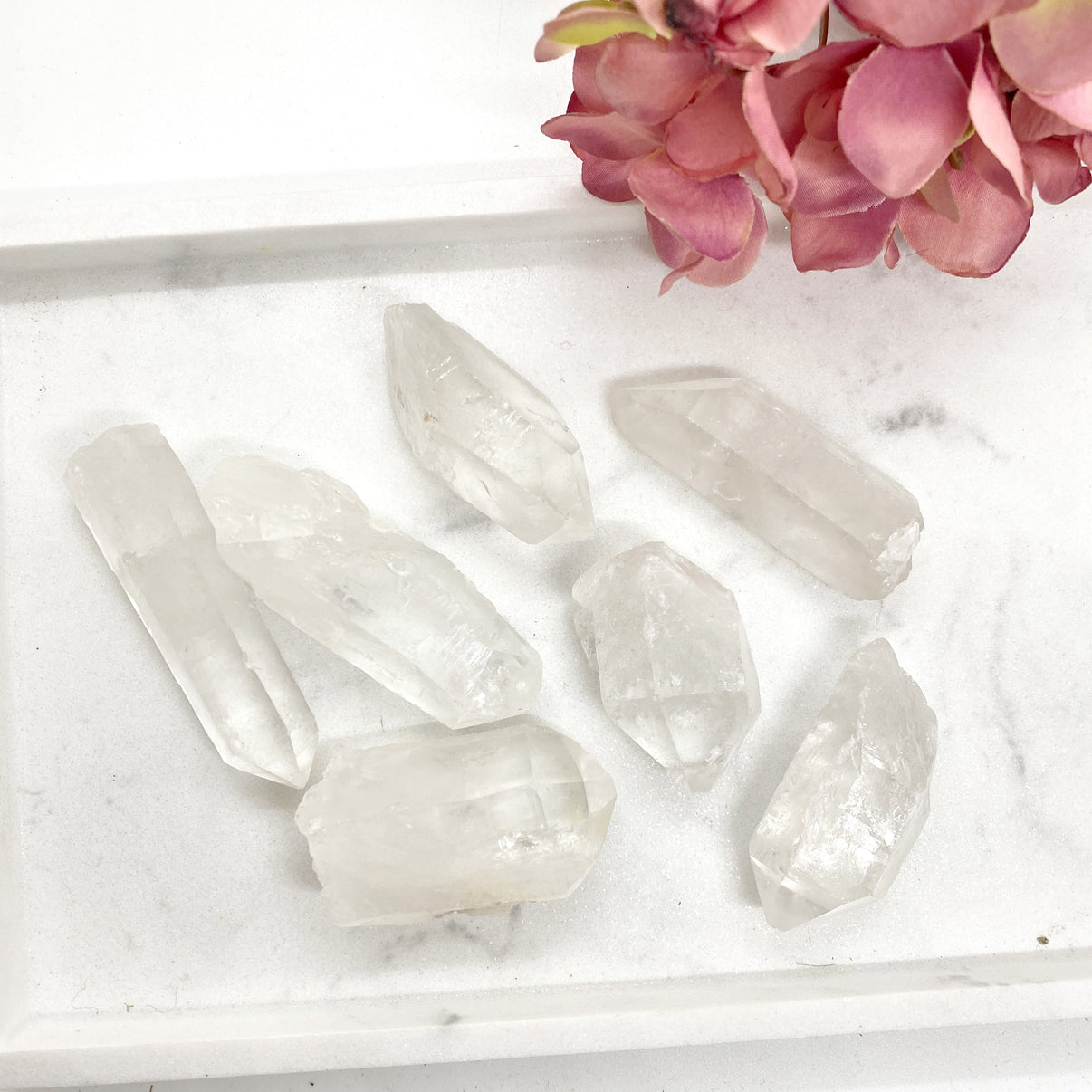 Klar kvarts Rå 10-25 gram | The Feelgood Shop